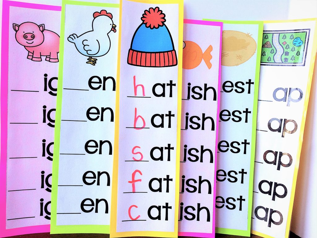 Word Families Ideas and Activities | The Teaching Rabbit