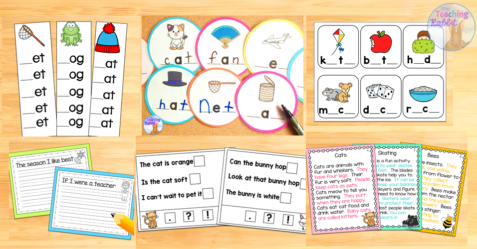 Literacy Centers for First Grade | The Teaching Rabbit