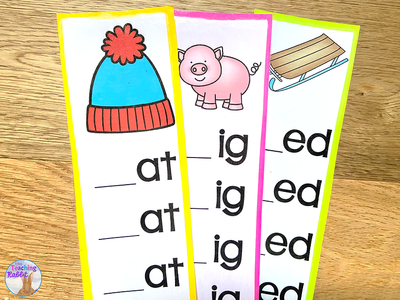Word Families Ideas and Activities | The Teaching Rabbit