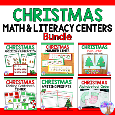 Christmas Activities for Elementary Students | The Teaching Rabbit