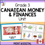 Activities for Teaching Canadian Money | The Teaching Rabbit