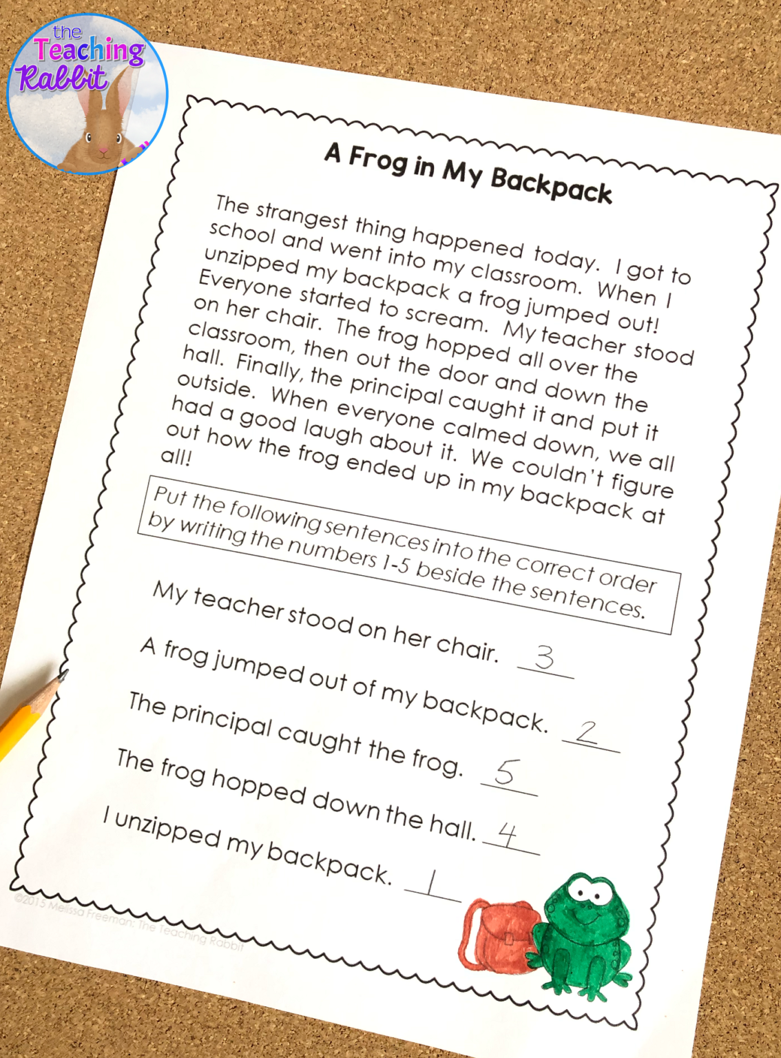 Reading Comprehension Passages | The Teaching Rabbit